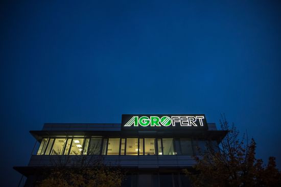 Headquarters Agrofert Holding Company Prague Czech Editorial Stock ...
