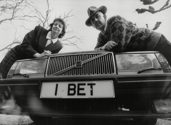 Barney Curley Racehorse Trainergambler Wife Maureen - Foto de stock de ...