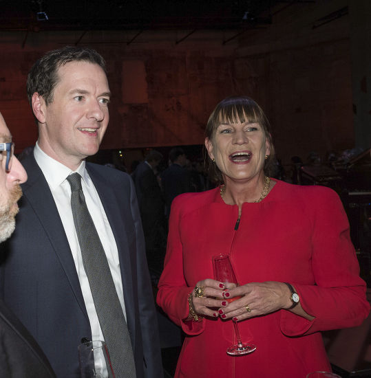 Anji Hunter George Osborne Editorial Stock Photo - Stock Image ...