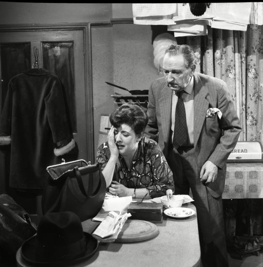 Pat Phoenix Elsie Tanner Frank Crawshaw Editorial Stock Photo - Stock ...