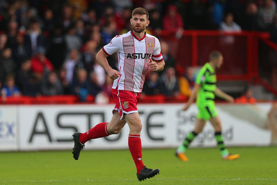 Danny Newton Stevenage During Stevenage Vs Editorial Stock Photo ...