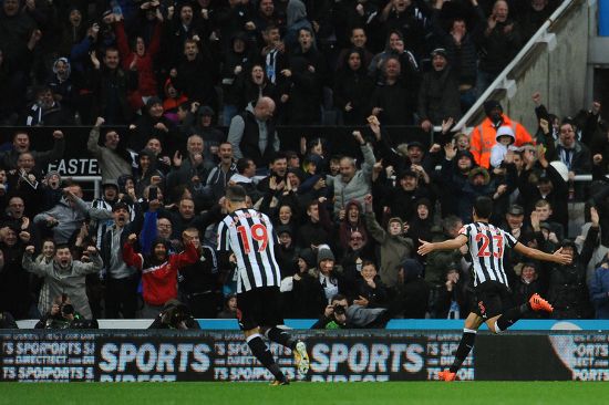 Mikel Merino Newcastle United Celebrates Scoring Editorial Stock Photo ...