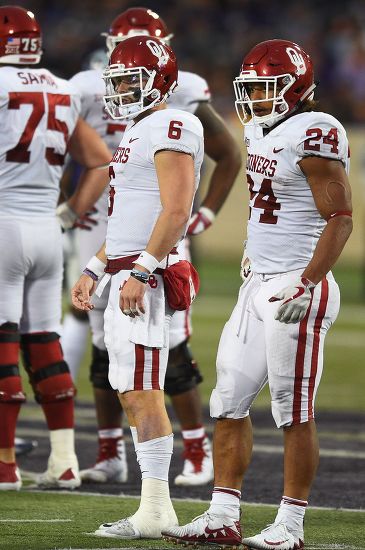 Oklahoma Sooners Quarterback Baker Mayfield 6 Editorial Stock Photo ...