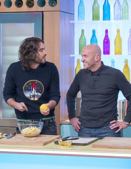 Russell Brand Simon Rimmer Editorial Stock Photo - Stock Image ...