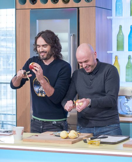 Russell Brand Simon Rimmer Editorial Stock Photo - Stock Image ...