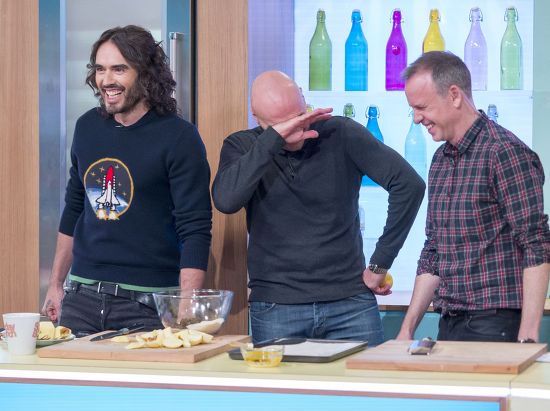 Russell Brand Simon Rimmer Tim Lovejoy Editorial Stock Photo - Stock ...