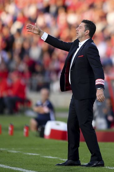 Benficas Head Coach Rui Vitoria Reacts Editorial Stock Photo - Stock ...