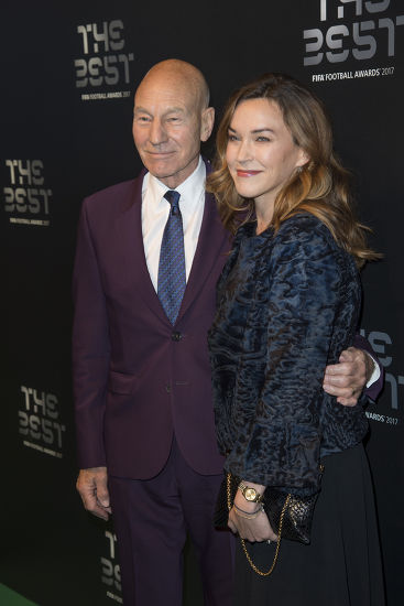 Sir Patrick Stewart His Wife Sunny Editorial Stock Photo - Stock Image ...