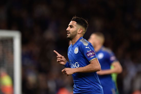 Leicester City Midfielder Riyad Mahrez 26 Editorial Stock Photo - Stock ...