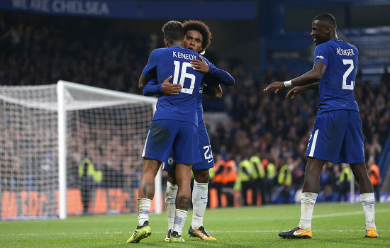 Goal 20 Willian Chelsea Goal Celebration Editorial Stock Photo - Stock ...