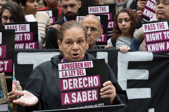 Iris Baez Mother Anthony Baez Killed Editorial Stock Photo - Stock ...