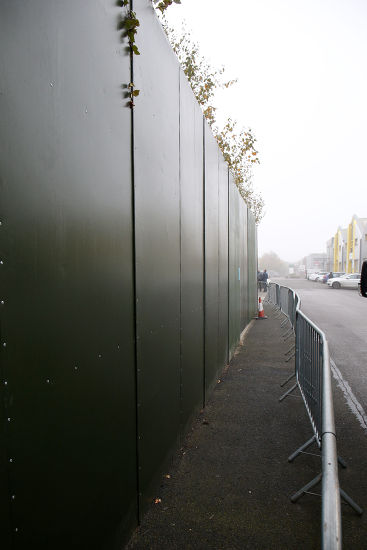 12 Foot Fence Surrounding X Factor Editorial Stock Photo - Stock Image ...