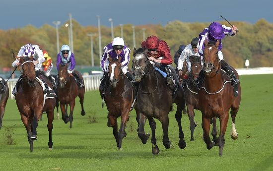 R Saxon Warrior Ryan Moore Wins Editorial Stock Photo - Stock Image ...