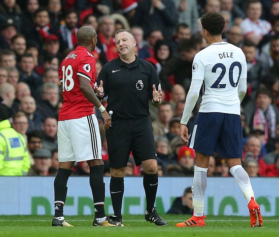 Referee Simon Bennett Has Words Ashley Editorial Stock Photo - Stock ...