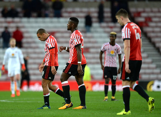 Sunderland Players Trudge Off Field Chorus Editorial Stock Photo ...