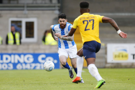 Liam Donnely Hartlepool United On Ball Editorial Stock Photo - Stock ...