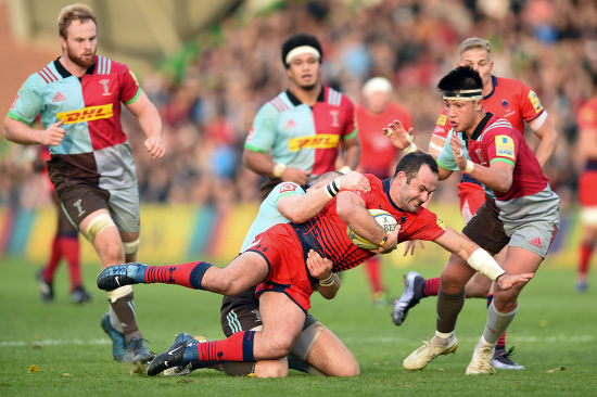 Jono Lance Worcester Warriors Tackled Ground Editorial Stock Photo ...