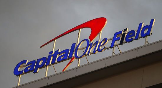 Capital One Field Sign Illuminated Afternoon Editorial Stock Photo ...
