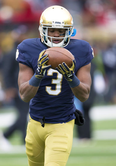 Notre Dame Wide Receiver Cj Sanders Editorial Stock Photo - Stock Image ...