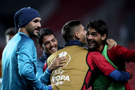 Villarreal Cfs Players During Teams Training Editorial Stock Photo ...