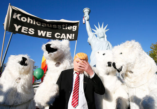 Protesters Polar Bear Costumes One Wearing Editorial Stock Photo ...