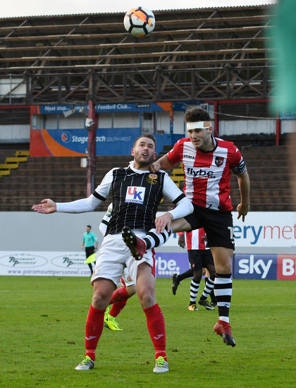 Jordan Mooretaylor Exeter City Challenges Arial Editorial Stock Photo ...