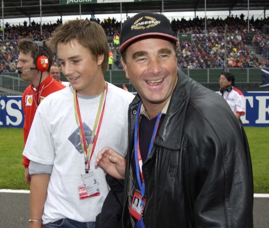 Nigel Mansell His Son Editorial Stock Photo - Stock Image | Shutterstock