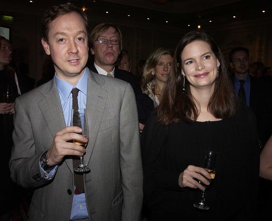 Geordie Greig His Wife Kathryn Editorial Stock Photo - Stock Image ...