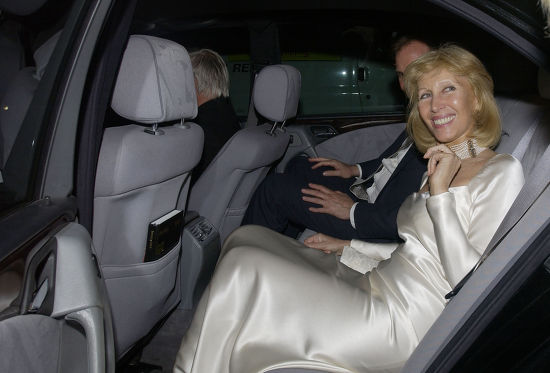 Bride Elizabeth Harris Groom Jonathan Aitken Editorial Stock Photo ...