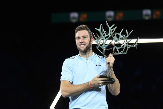 Jack Sock Holds Trophy Editorial Stock Photo - Stock Image | Shutterstock
