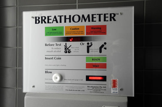 Breath Testing Machine Club Melbourne Australia Editorial Stock Photo ...