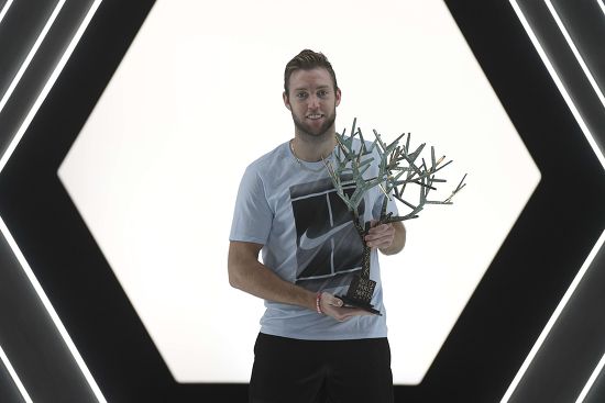 Jack Sock Usa Trophy Editorial Stock Photo - Stock Image | Shutterstock