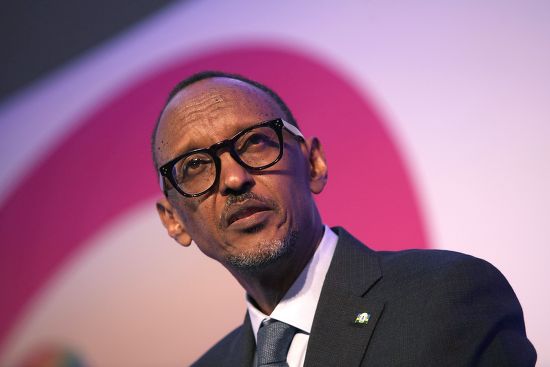 He President Paul Kagame Republic Rawanda Editorial Stock Photo - Stock ...