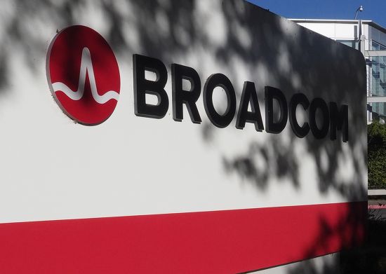 Broadcom Signage Outside Broadcom Office San Editorial Stock Photo ...