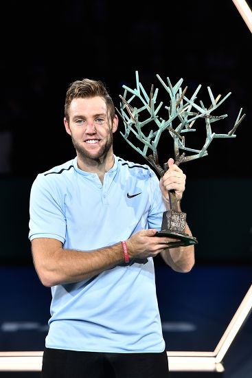 Jack Sock United States Poses Trophy Editorial Stock Photo - Stock ...