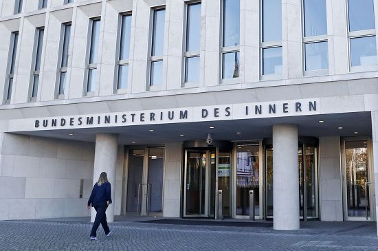 Exterior View German Ministry Interior Where Editorial Stock Photo ...