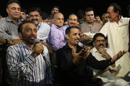 Farooq Sattar Mustafa Kamal Editorial Stock Photo - Stock Image ...