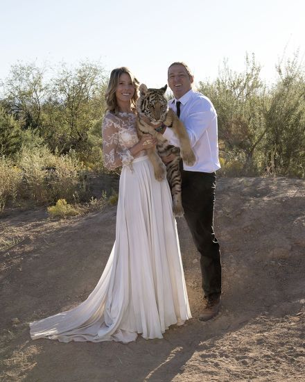 Courtney Palmer Jeff Harwell Getting Married Editorial Stock Photo - Stock Image | Shutterstock