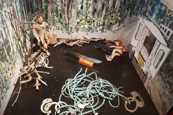 Model Crime Scene On Exhibit South Editorial Stock Photo - Stock Image ...