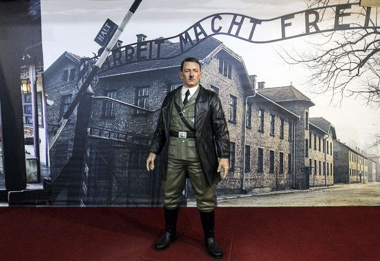 Wax Statue Adolf Hitler Displayed Front Editorial Stock Photo - Stock ...