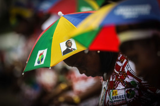 Supporter Equatorial Guinea Democratic Party Pdge Editorial Stock Photo ...