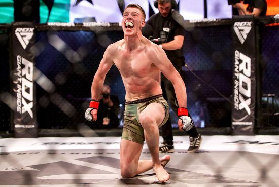 Mens Featherweight Bout Dylan Tuke Vs Editorial Stock Photo - Stock ...