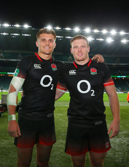 Henry Slade England Rugby Debut Sam Editorial Stock Photo - Stock Image ...