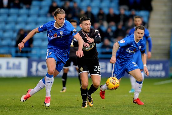 Tom Eaves Gillingham Takes Ball Past Editorial Stock Photo - Stock ...