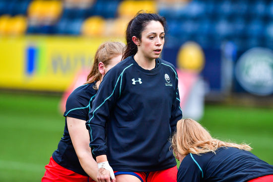 Helena Bunce Worcester Valkyries During Pre Editorial Stock Photo ...