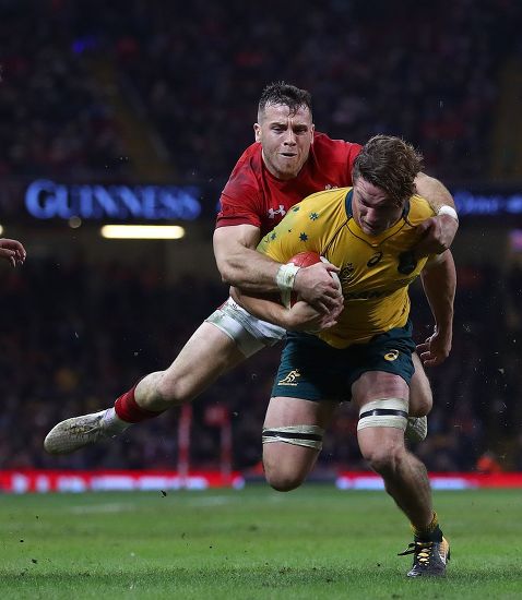 Michael Hooper Australia Scores Their Second Editorial Stock Photo ...