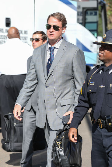 Fau Head Coach Lane Kiffin Arrives Editorial Stock Photo - Stock Image ...