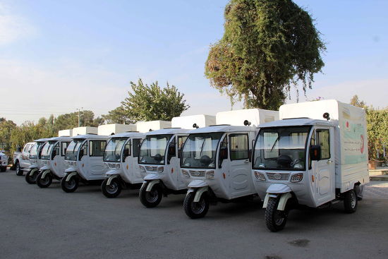 Rickshaw Ambulances On Display Kandahar Afghanistan Editorial Stock ...
