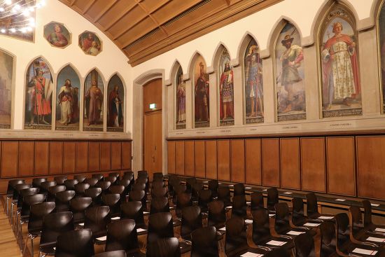 Partly View Kaisersaal Emperor Hall Frankfurt Editorial Stock Photo ...
