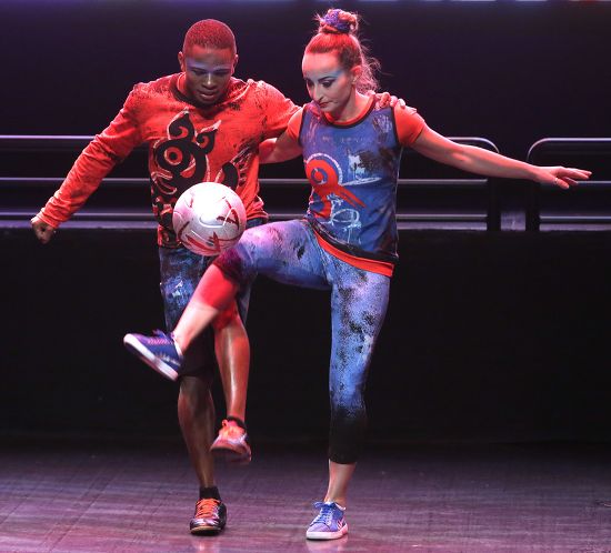 Football Dancers Abou Traore L Laura Editorial Stock Photo - Stock ...